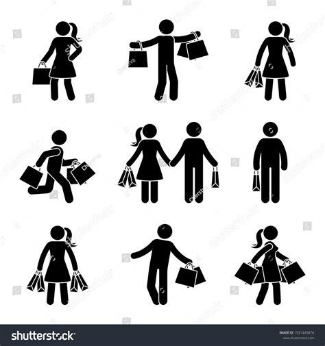 Im Genes De Stickman Bolsas Im Genes Fotos Y Vectores De Stock