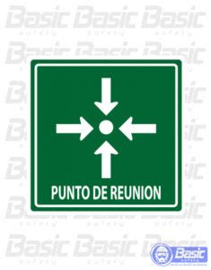 SEÑAL DE PUNTO DE REUNIÓN Basic Safety