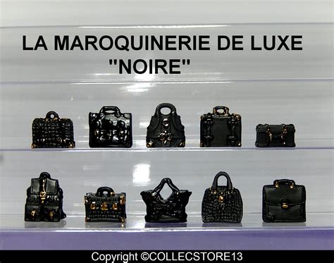 Serie Complete De Feves La Maroquinerie De Luxe Noire Sacs Cartables
