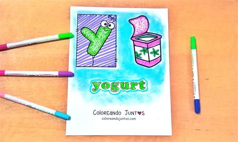 15 Dibujos De La Letra Y Para Colorear Gratis Coloreando Juntos