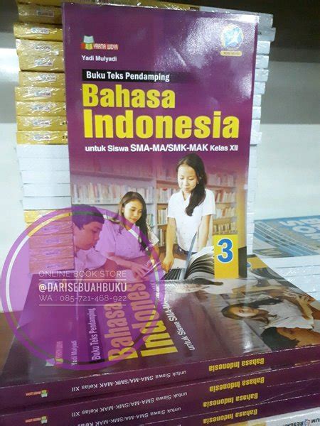 Jual Buku Bahasa Indonesia SMA SMK XII Wajib K 13 Edisi Revisi Yrama
