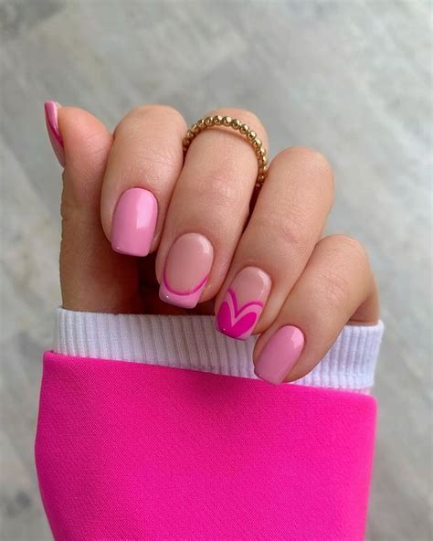 Simple Yet Gorgeous Heart Nail Ideas