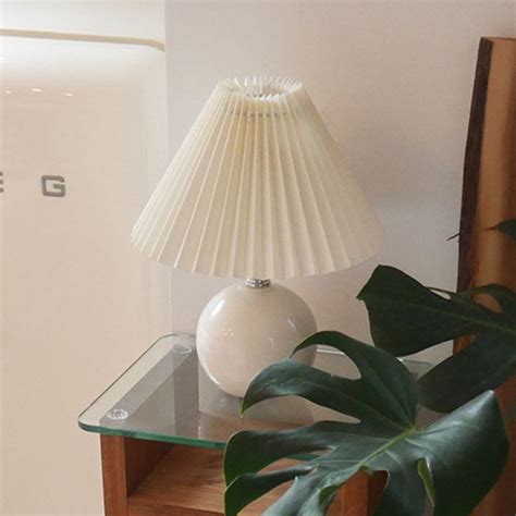 Weiße Pilz Tischlampe aus Keramik Pilz Lampe Vintage Lampe Etsy de
