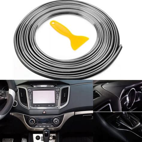 Tuning Optyczny Elastyczna Listwa Ozdobna Do Auta Chrom 5M Tuning