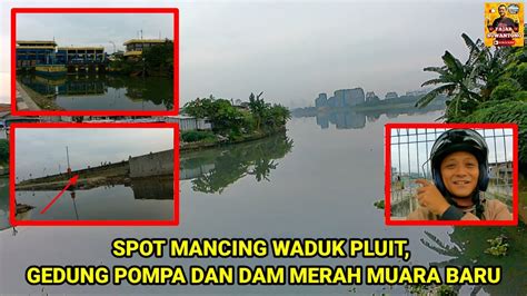 Rute Spot Mancing Waduk Pluit Gedung Pompa Dam Merah Muara Baru