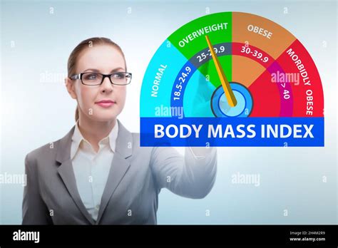 Concept Of BMI Body Mass Index With The Nutritionist Stock Photo Alamy