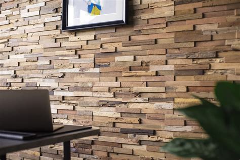 Original Rustic 3D Wall Panels Reclaimed Wood WoodyWalls