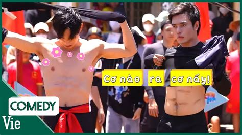Cô bé ĐÔ CON Dương Lâm khoe BỤNG 6 MÚI đụng độ trai đẹp cơ bắp Song