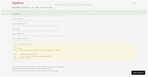 Clean API Calls With Axios Forked Codesandbox
