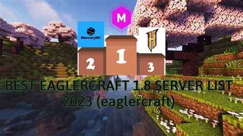 BEST EAGLERCRAFT 1 8 SERVER LIST 2023 Eaglercraft YouTube