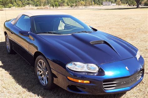 8k Mile 2002 Chevrolet Camaro Z28 SS Convertible For Sale On BaT