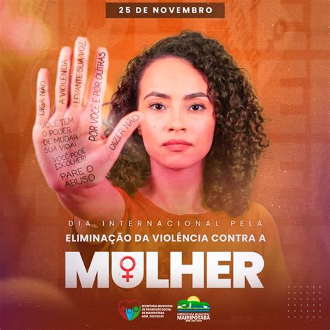 De Novembro Dia Internacional Pela Elimina O Da Viol Ncia Contra