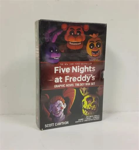 FIVE NIGHTS AT Freddy S Graphic Novel Trilogy Box Set NEW F1 EUR