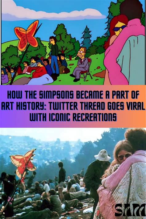 How The Simpsons Became A Part Of Art History Twitter Thread Goes