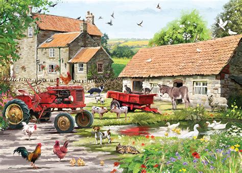 Puzzle Życie na wsi 1 000 elementów Puzzle Mania pl