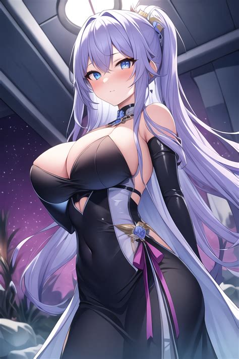 Original Characters Big Boobs Long Hair Anime Anime Girls Artwork