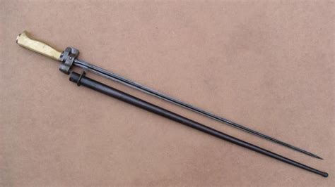 Montgomery Militaria WW1 French Lebel Rifle Bayonet M1886 93 16