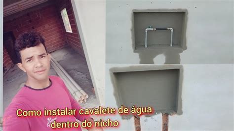 Como instalar cavalete de água dentro do nicho YouTube
