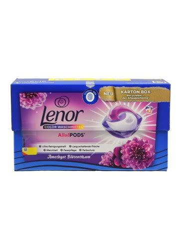 Lenor 42 prania kapsułki 3in1 Kolor Amethyst Kapsułki RIVOS