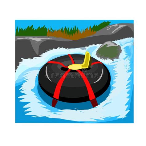 Down River Tubing Stock Illustrations 3 Down River Tubing Stock