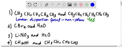 solved determine if each pair of compounds forms a homogeneous solution when combined for