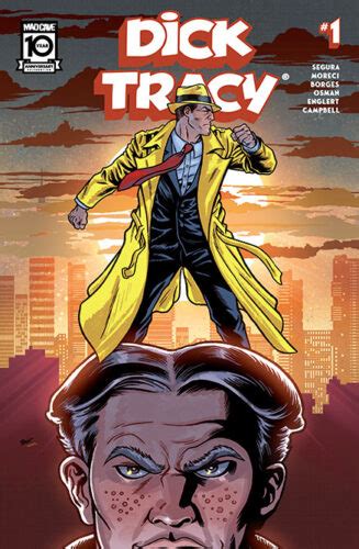 Dick Tracy 1 Cover B Connecting Mad Cave Studios