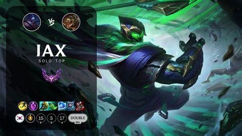 Jax Top Vs Renekton Kr Master Patch Youtube