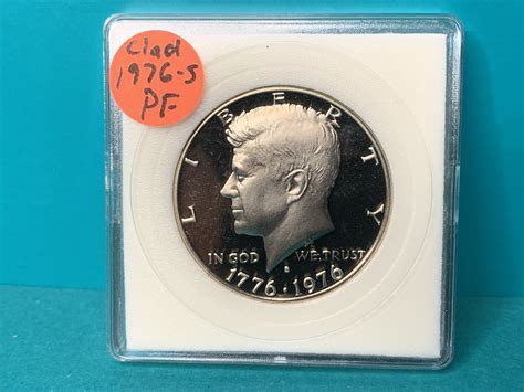 1976 S Proof Kennedy Half Dollar Clad For Sale Buy Now Online