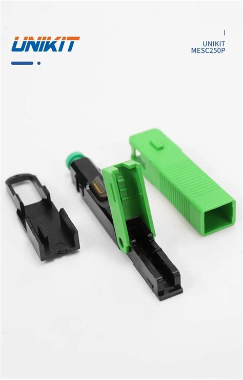 FTTH UNIKIT MESC250P SC UPC Single Mode Fibra Óptica Conector Rápido