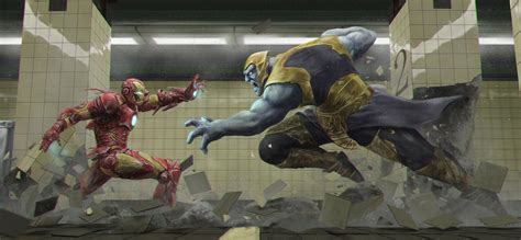 Thanos Vs Iron Man Avengers Infinity War HD Superheroes 4k Wallpapers