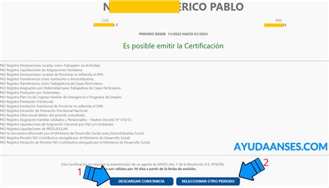 Tramitar Certificaci N Negativa De Anses