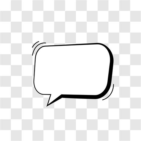Simple Dialogue Box With Black Shadow 3101261 Vector Art At Vecteezy