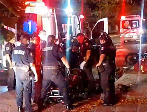 Fuerte Accidente En Avenida Juan Pablo II Deja Grave A Motociclista
