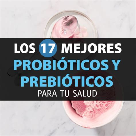 Los 17 mejores probióticos y prebióticos para tu salud La Guía de las