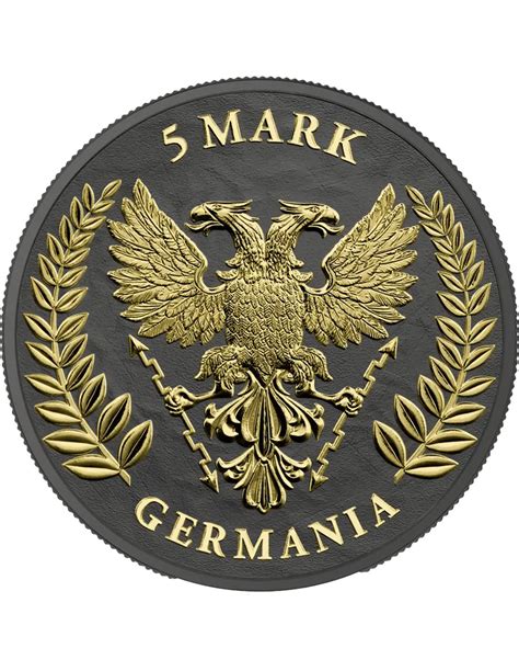 LADY GERMANIA WMF Edition 1 Oz Silbermünze 5 Mark Germania 2024