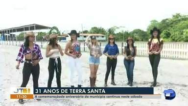 Bom Dia Tapaj S Programa O De Anivers Rio De Terra Santa Se Estende
