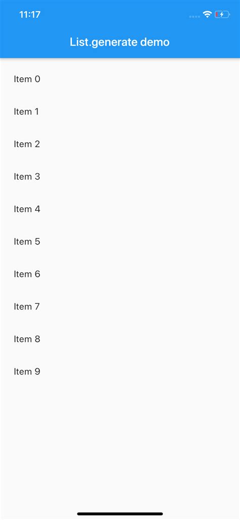 [solved] flutter loops for listtile 9to5answer