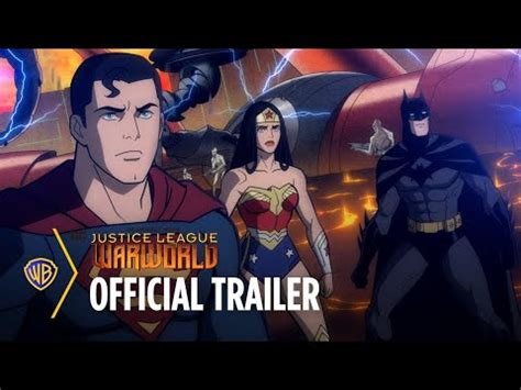 Justice League Warworld Official Trailer 2023 Jensen Ackles Stana