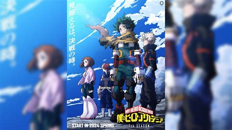 Fecha De Lanzamiento De La Temporada 7 De My Hero Academia Confirmada