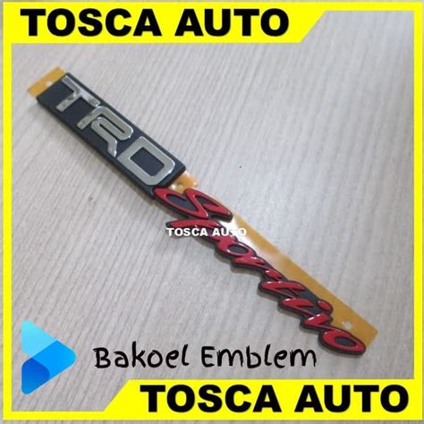 Jual Emblem Logo Trd Sportivo Toyota Fortuner Shopee Indonesia