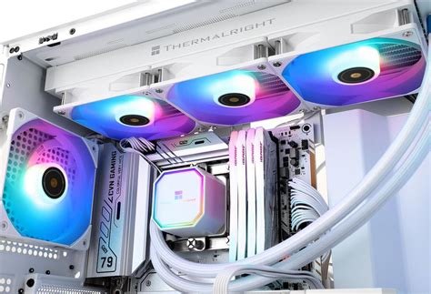 Thermalright Launches Frozen Prism White Series Aio Liquid Coolers With