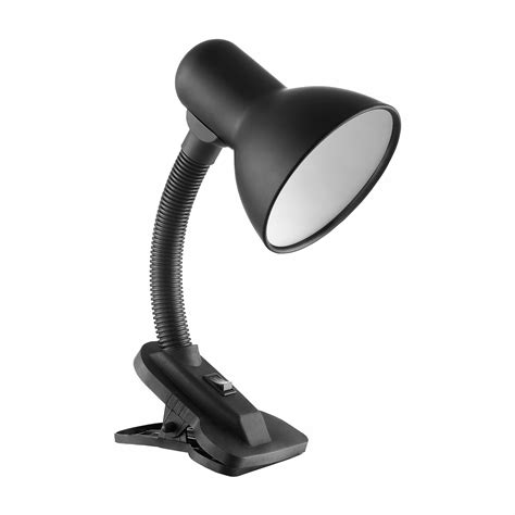 LATSA Lampa Biurkowa Z Klipsem E27 Czarna Orno DL 3 B Cena Opinie