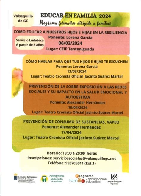 Educar En Familia CEIP Los Llanetes