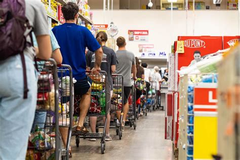 Texas Grocery Store Workers Once Called Essential Await Vaccine