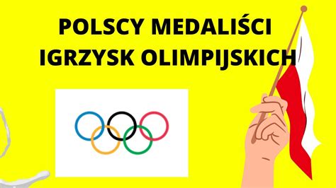 Polscy medaliści Igrzysk Olimpijskich 1896 2020 WF online YouTube