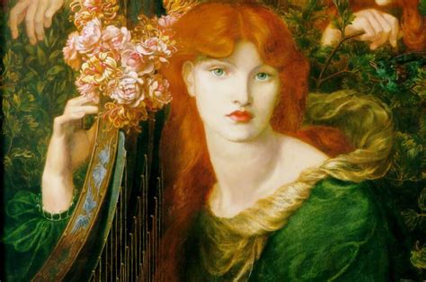 Pre Raphaelite Art Model Alexa Wilding Dante Gabriel Rossetti Owlcation