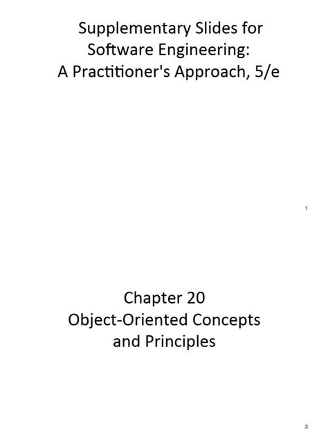 intro to oose 2 pdf class computer programming method computer programming