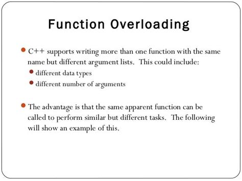 14 operator overloading