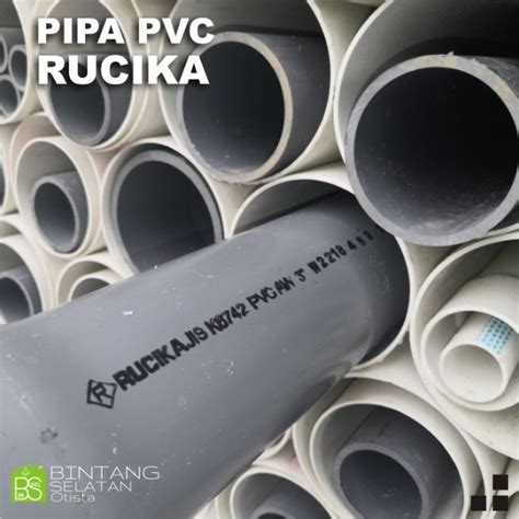 Jual Promo Pipa Pvc Rucika 1 2 3 4 1 Aw Abu Jis Standart