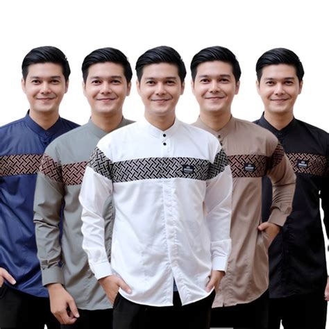 5 Rekomendasi Model Baju Muslim Pria Untuk Lebaran 2023 DEPOK POS